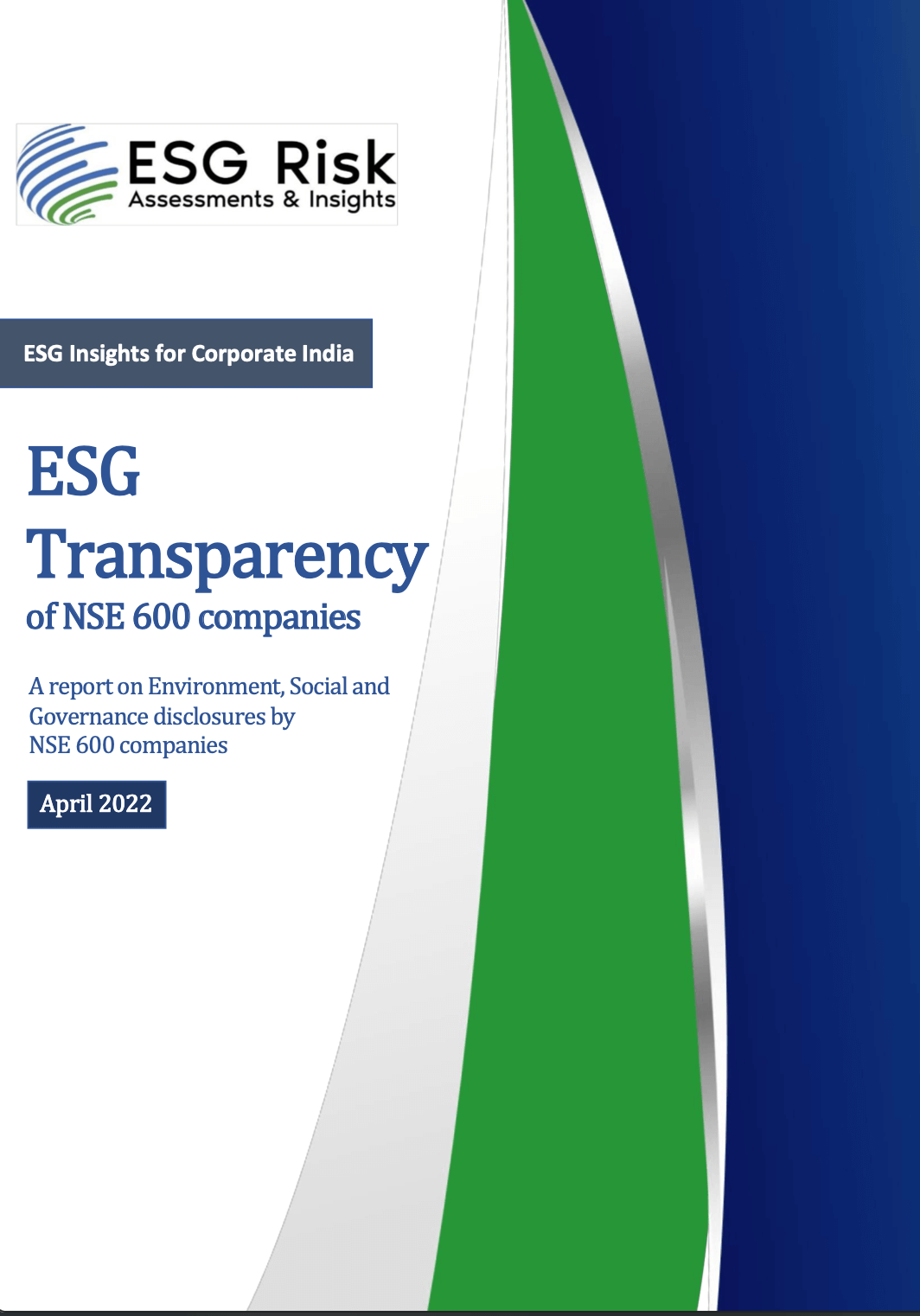ESG Insights for Corporate India - ESGRisk.ai